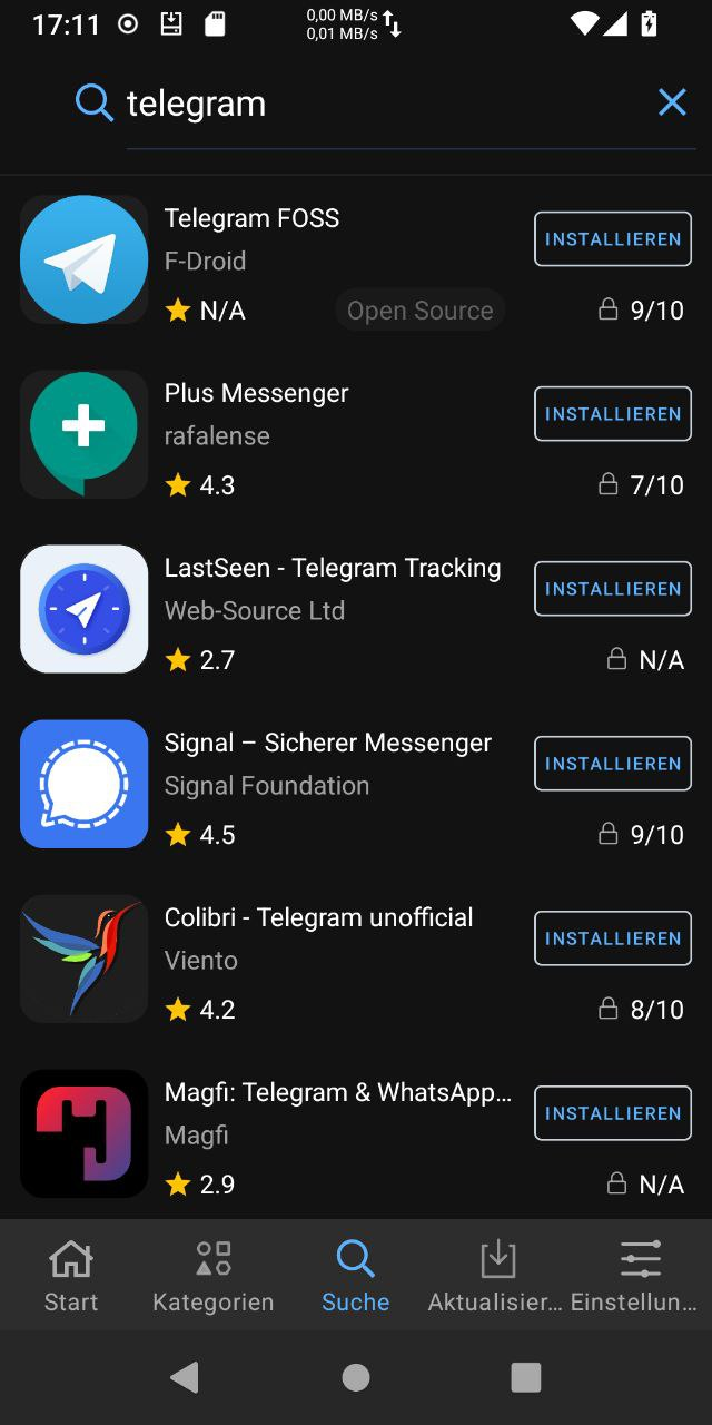 App Lounge is missing Telegram App from Playstore (#6238) · Issues · e ...