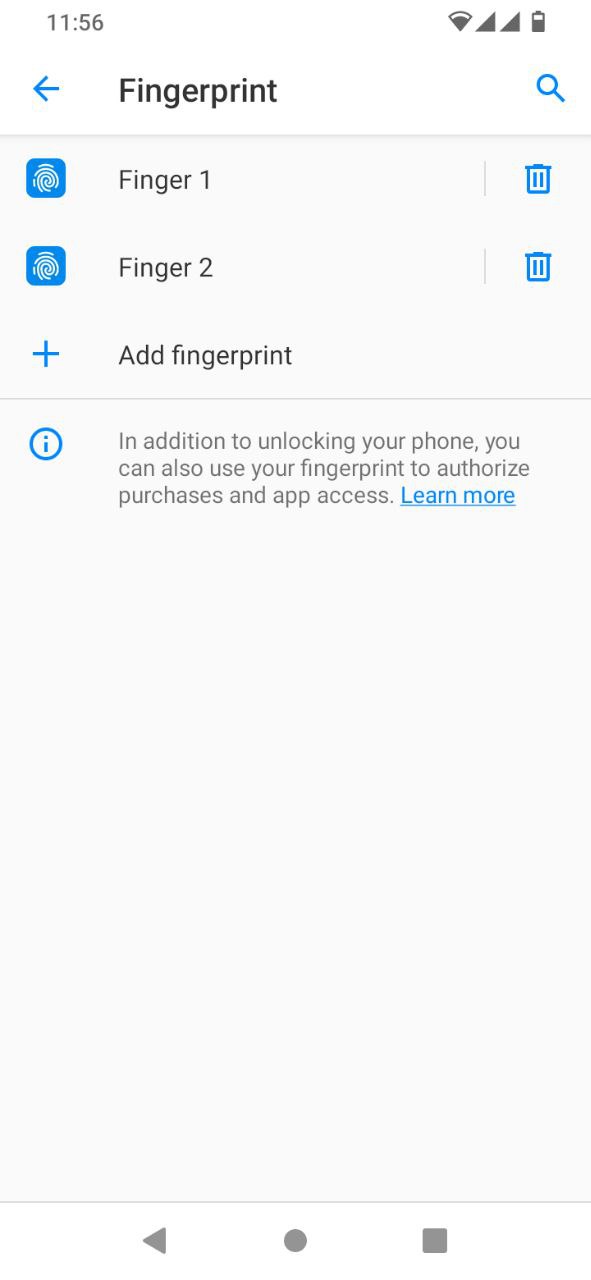 Learn More On Fingerprint Settings Does Not Open A Page 6094 · Issues · E Backlog · Gitlab 